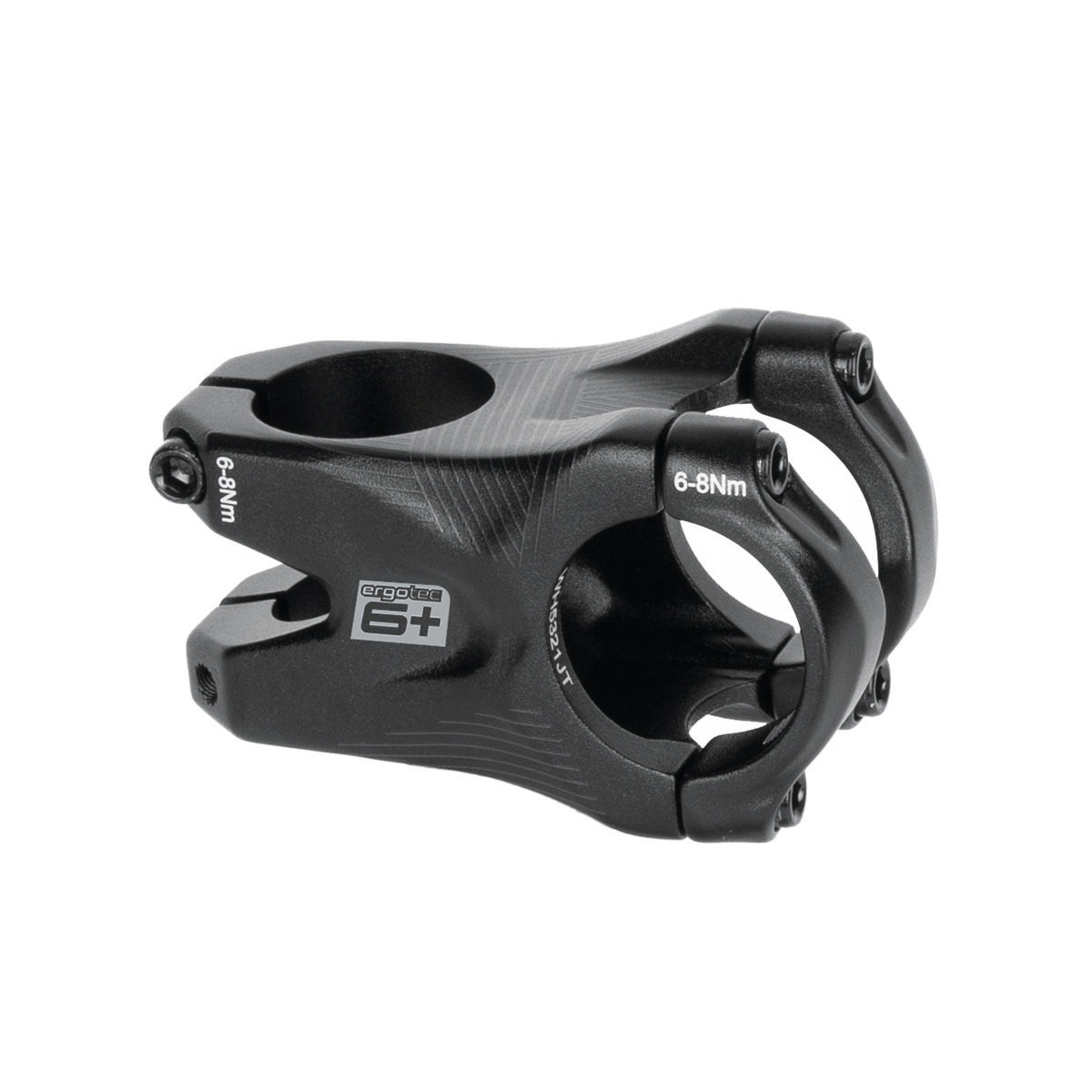 Ergotec Stem Bass 6+ (Ahead 28.6/31.8, 45mm ext, 0° | Black Sandblaste ...